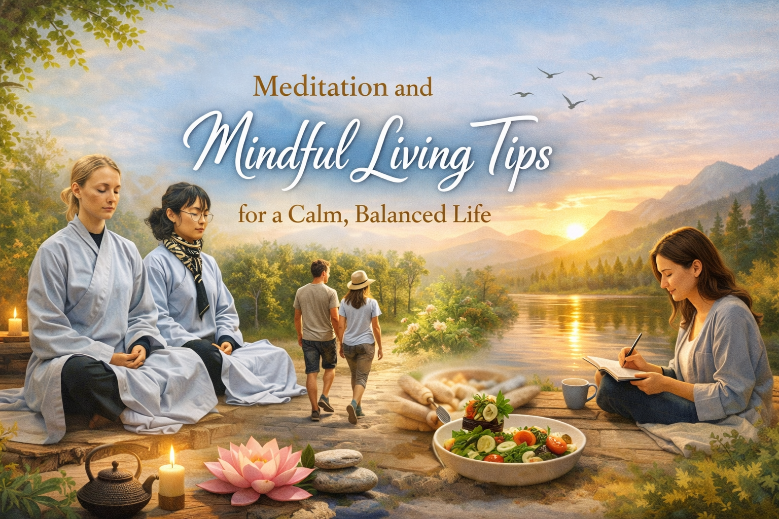 Meditation and Mindful Living Tips for a Calm, Balanced Life - Vietnam ...